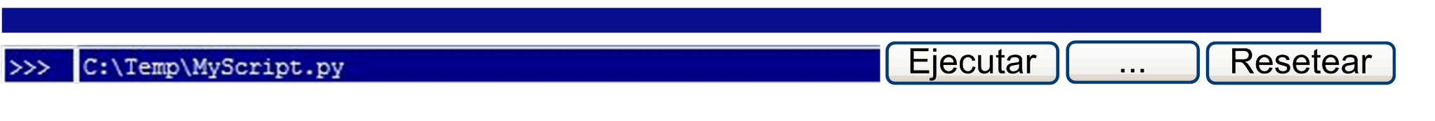 Usar la vista Logic Builder Scripting Immediate